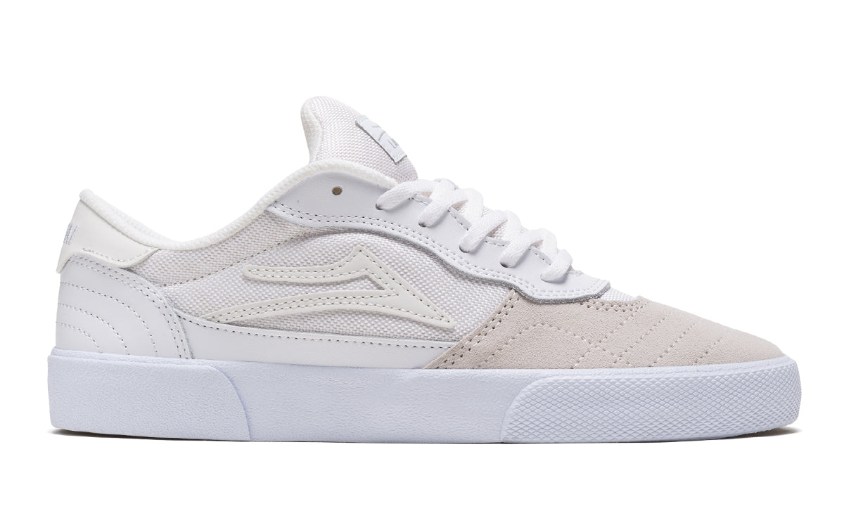 Lakai Cambridge Skate Shoes - White/Reflective