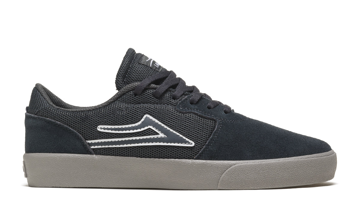 Lakai Cardiff Skate Shoes - Charcoal Grey