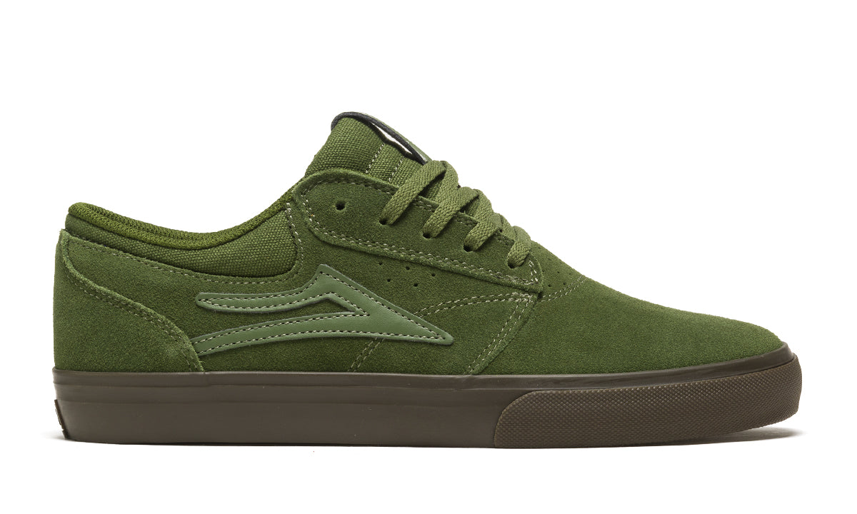 Lakai Griffin Skate Shoes - Olive/Gum