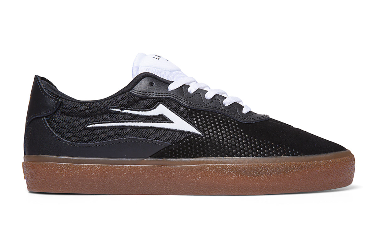 Lakai Essex Skate Shoes - Black/Gum