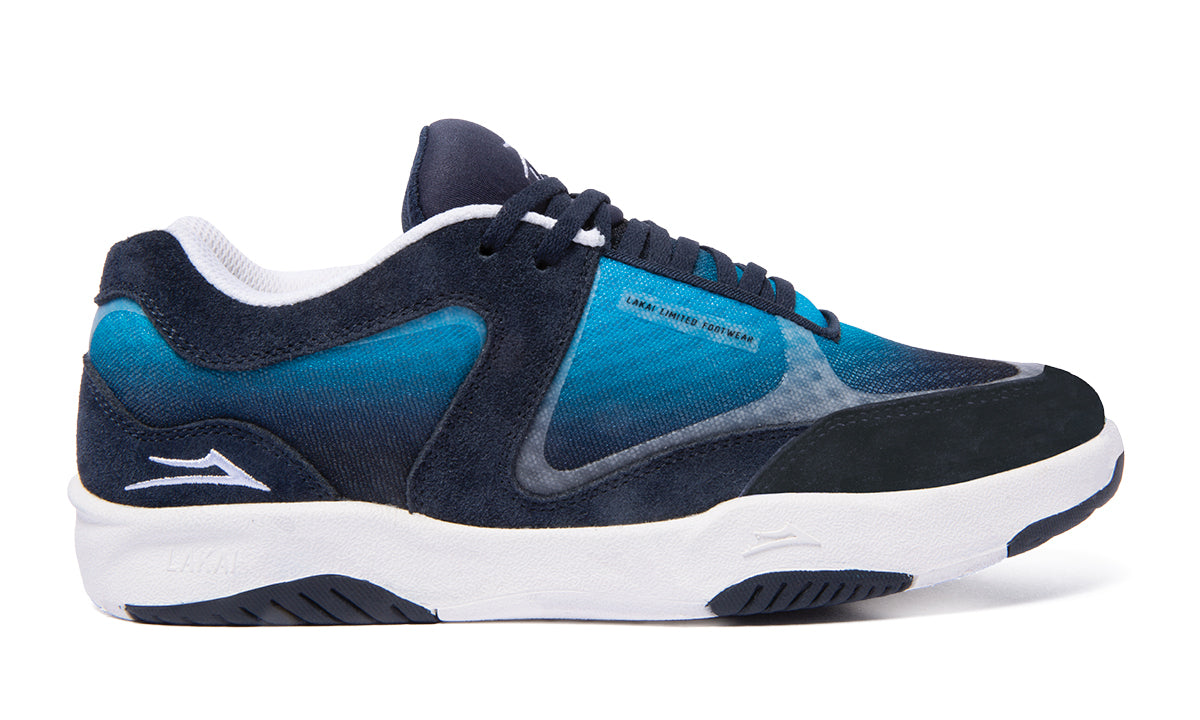 Lakai Fade Navy Fade Suede Skate Shoes