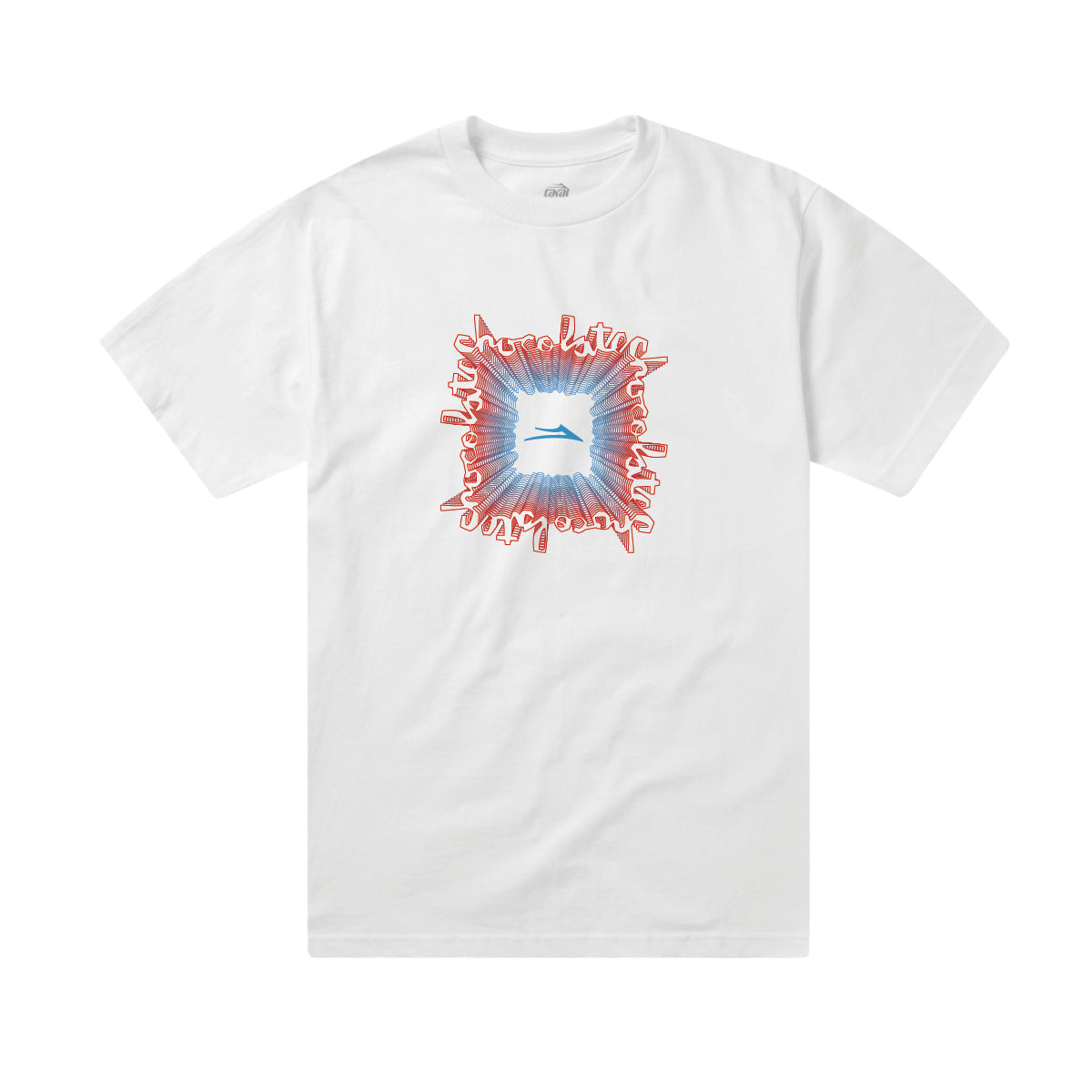 Lakai x Chocolate Vortex Tee White