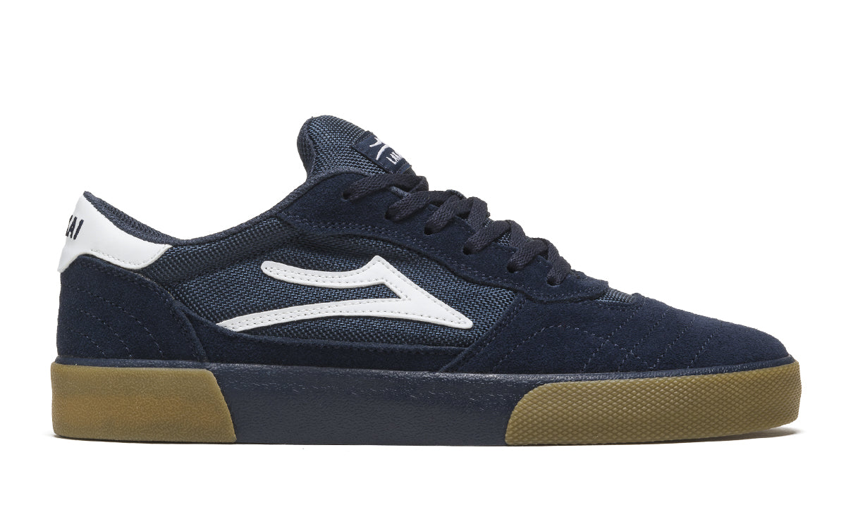 Lakai Cambridge Skate Shoes - Navy/Gum