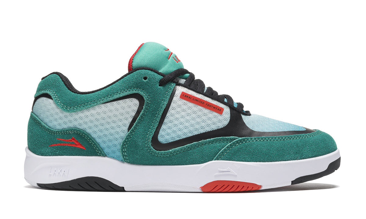 Lakai Fade Teal Suede Skateboarding Shoes