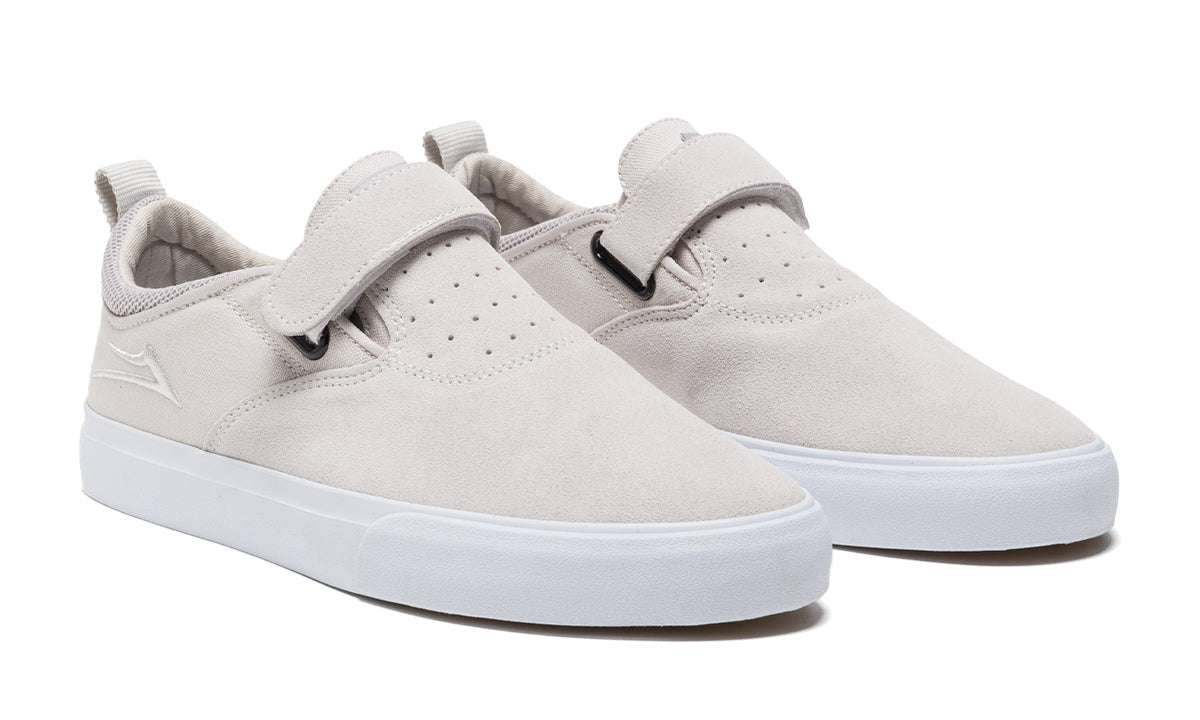 Lakai Riley 2 VS White Suede Skateboarding Shoes