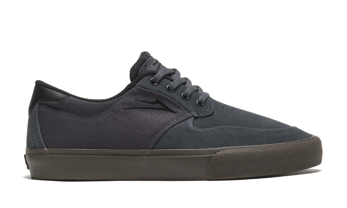 Lakai Riley 3 Skate Shoes - Charcoal/Gum