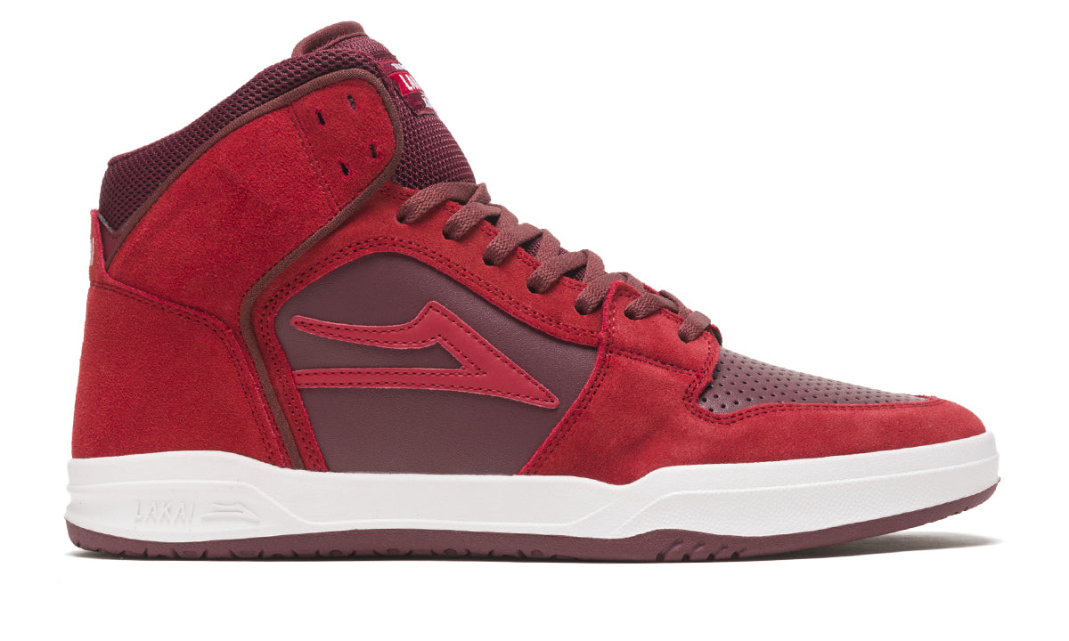 Lakai Telford Skate Shoes - Burgundy